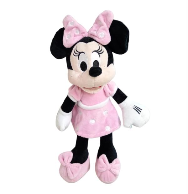 Peluche Disney Minnie Mouse Rosada 12” 3a+ | Jugueterías TOYS